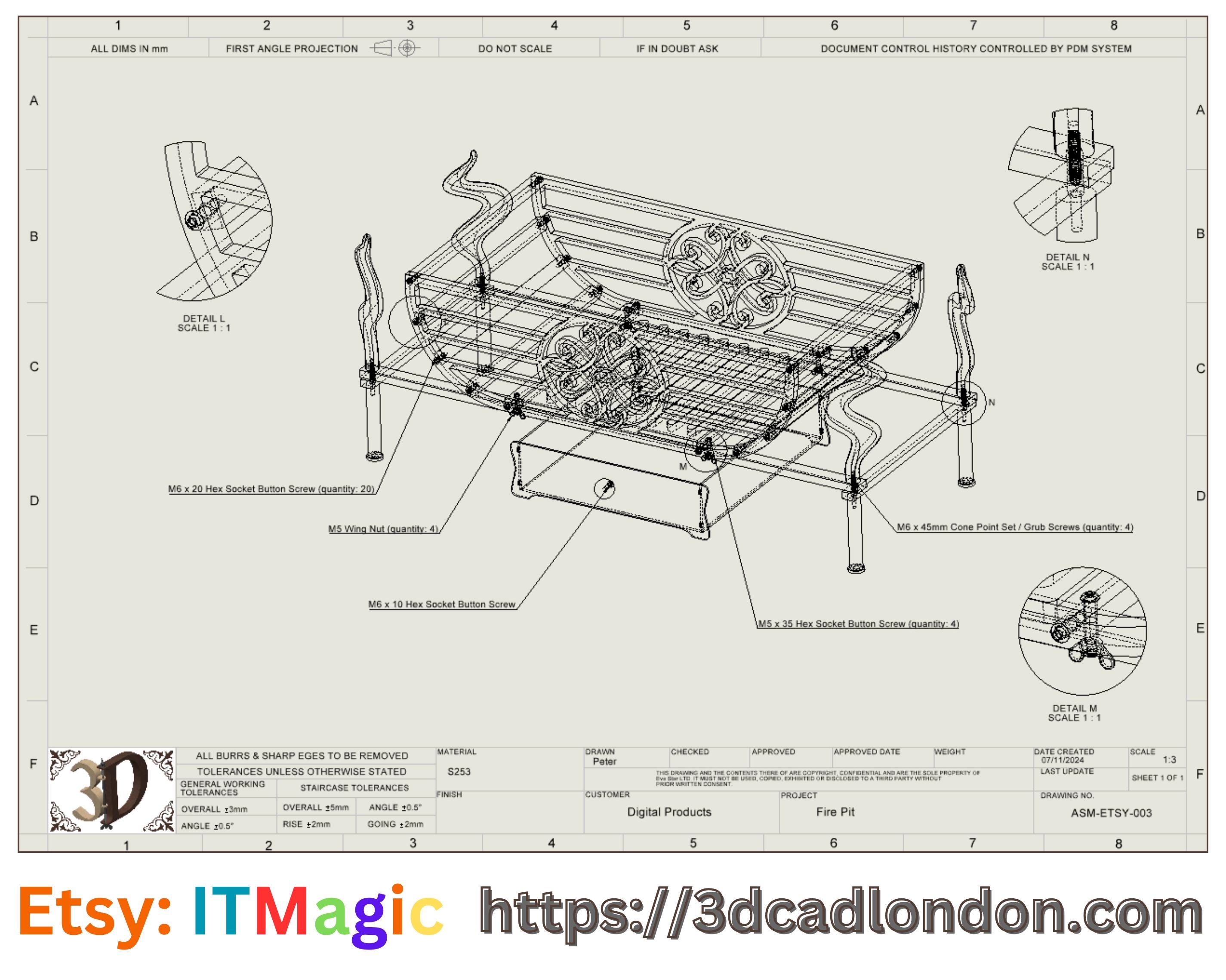 Solidworks - Fire Pit - High-end London Housing Market - Digital ...