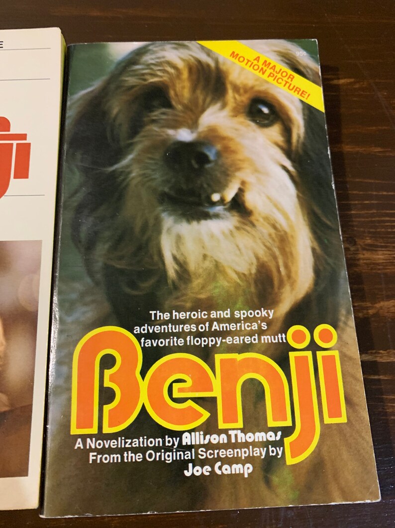 Benji Book Set 3 Books 1970's Based off Motion - Etsy