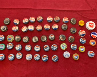 Pepsi Bottle Caps | Etsy