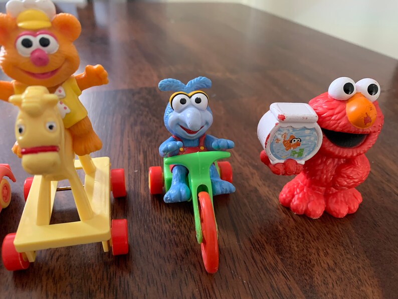 Muppet Babies Toy Figure Set 5 Figures With Elmo Muppet - Etsy