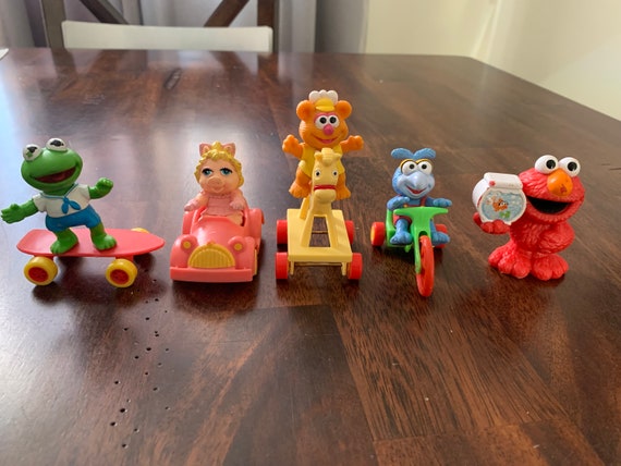 Muppet Babies Toy Figure Set 5 Figures With Elmo Muppet | Etsy