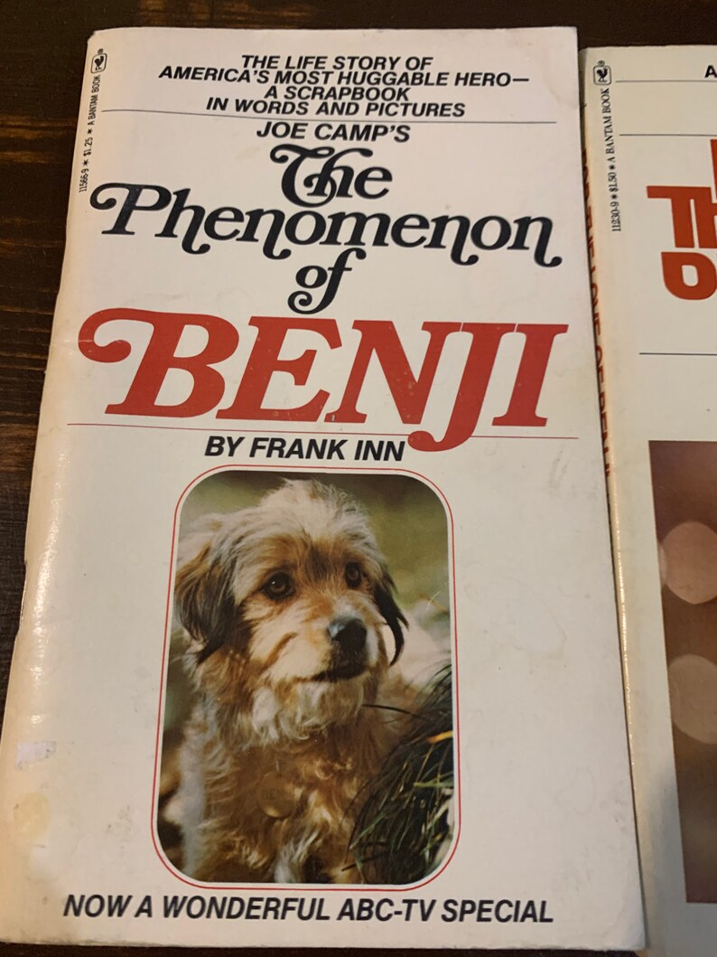 Benji Book Set 3 Books 1970's Based off Motion - Etsy