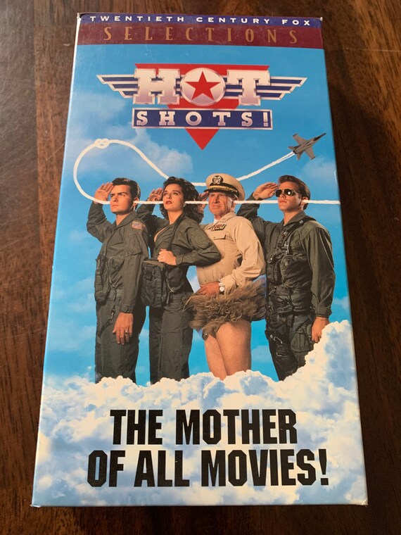 Hot Shots VHS Charlie Sheen | Etsy