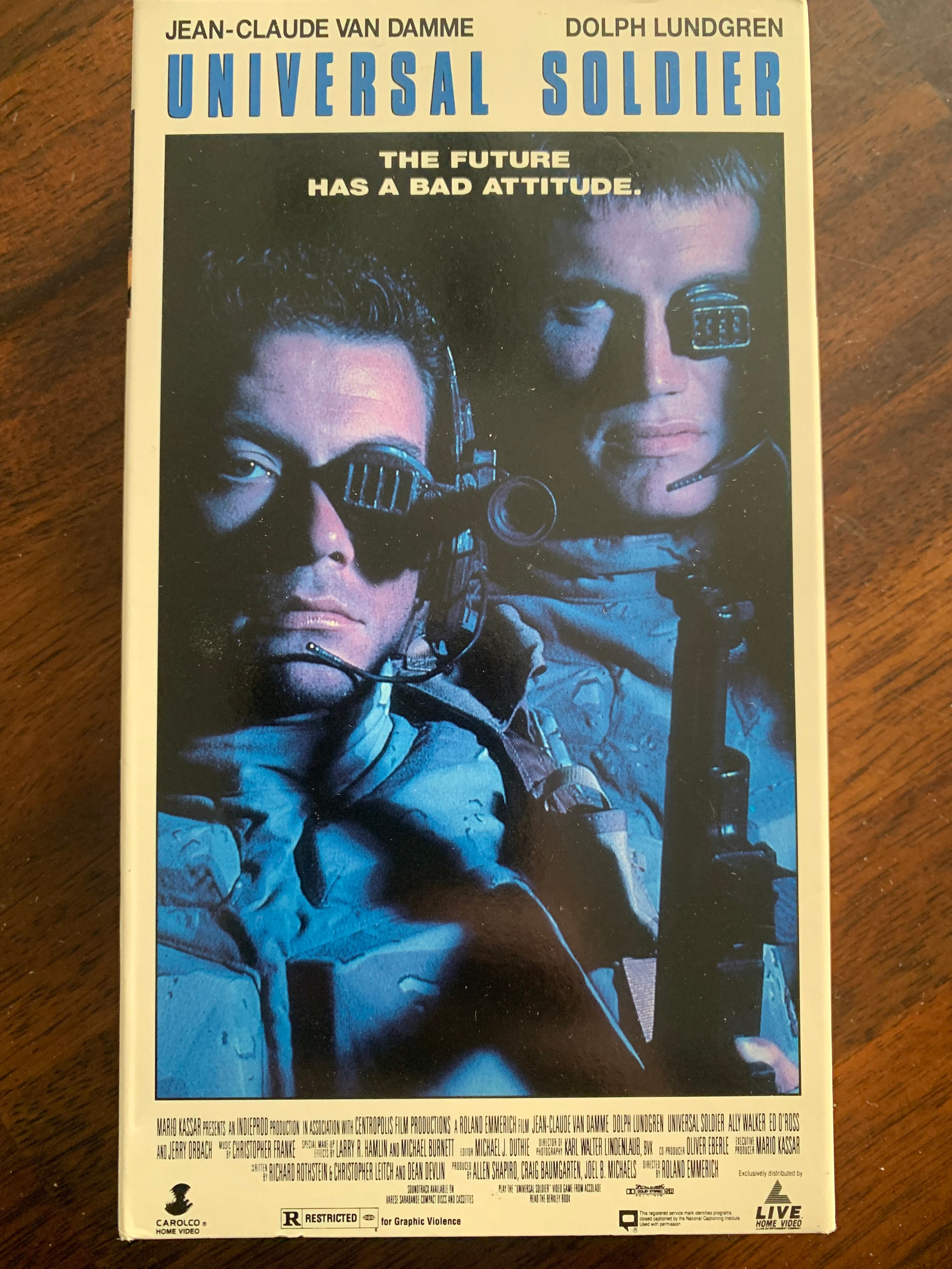 Universal Soldier 1992 Poster