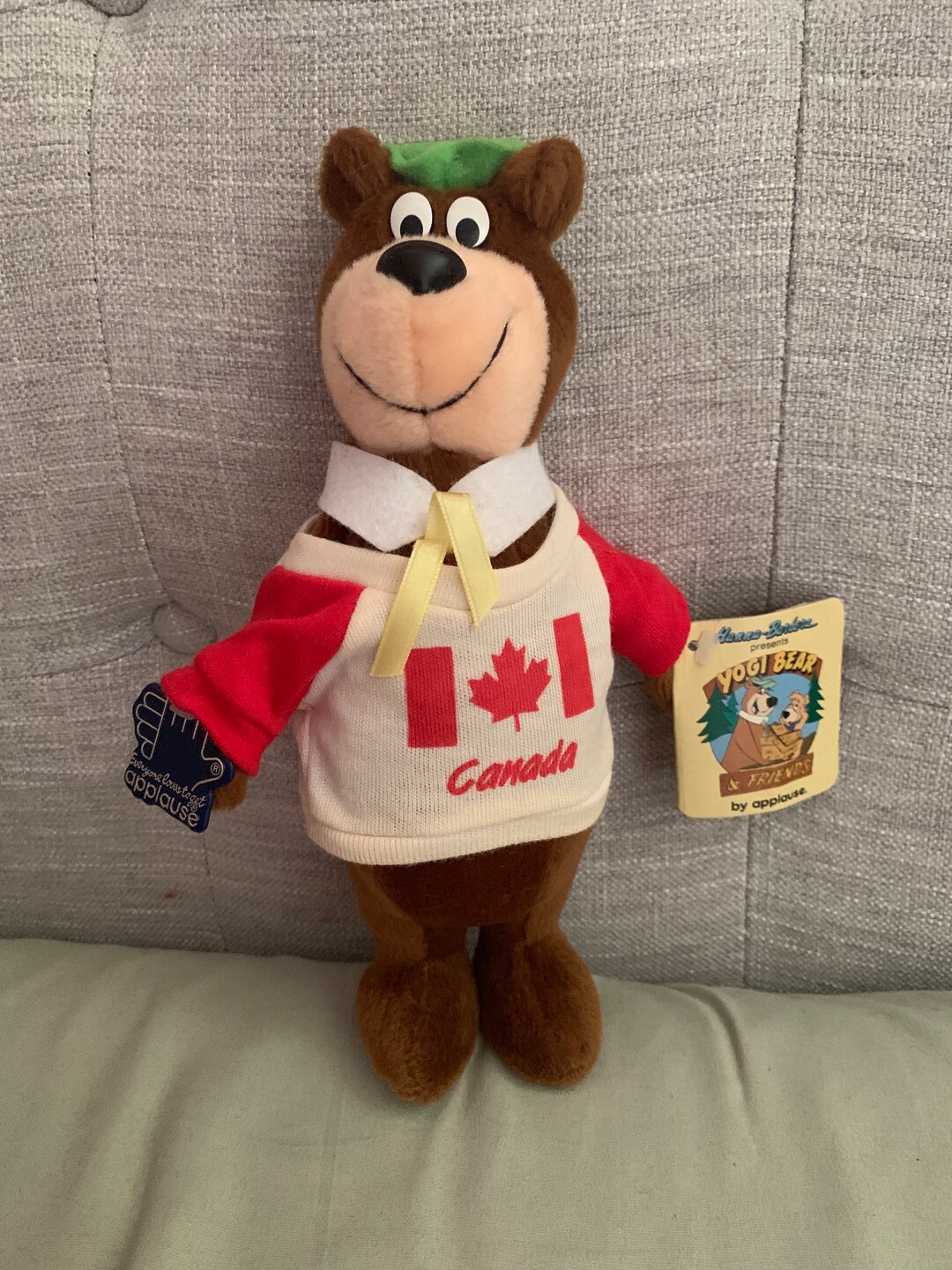 Yogi Bear 1990 Plush Toy With Tags 9 Inches Tall - Etsy