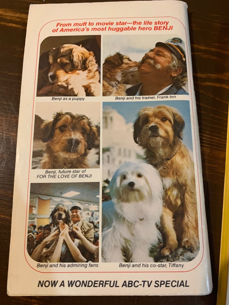 Benji Book Set 3 Books 1970's Based off Motion - Etsy