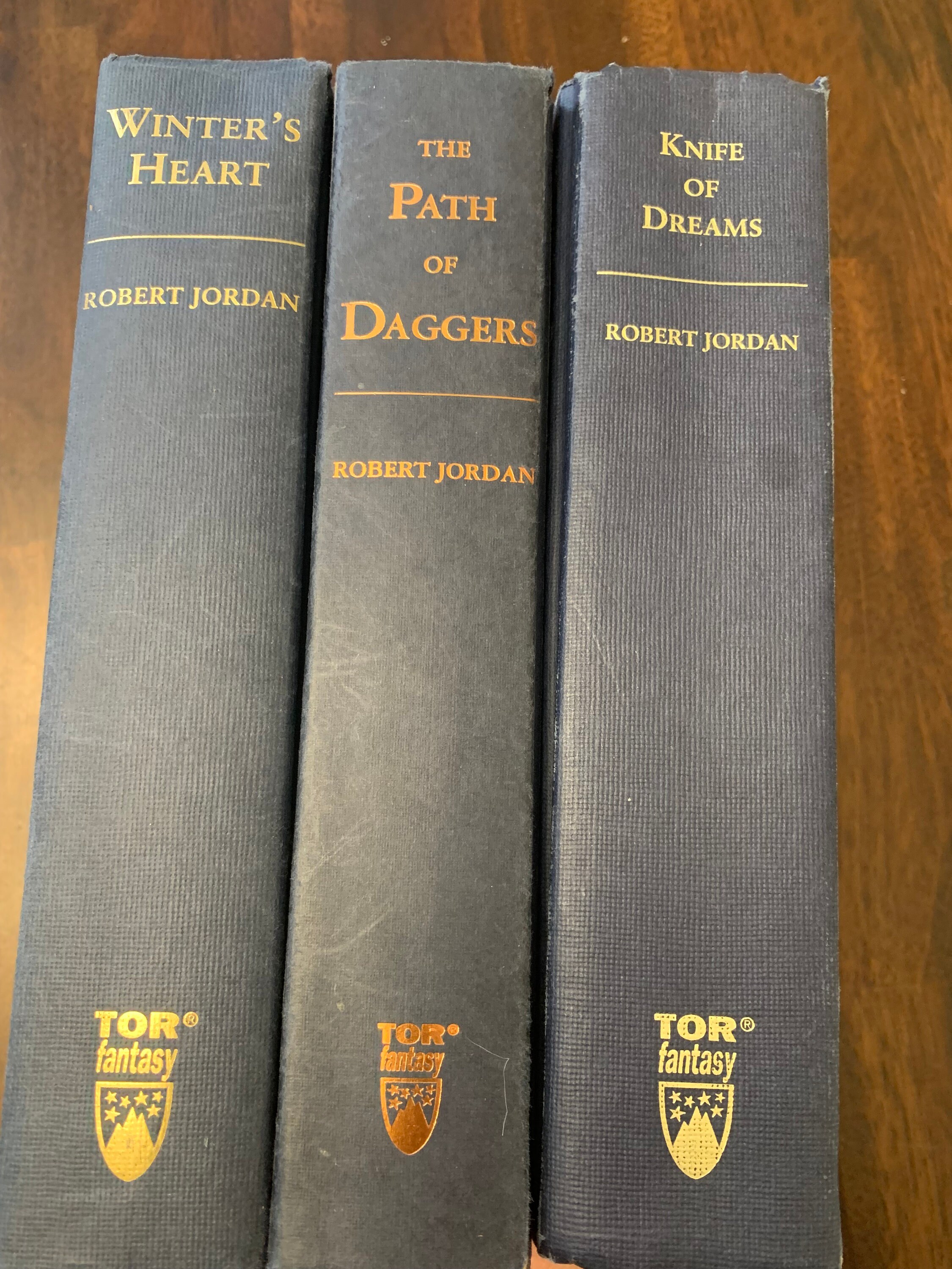 Robert Jordan Book Set Hard Cover 3 Books Knife of Dreams - Etsy