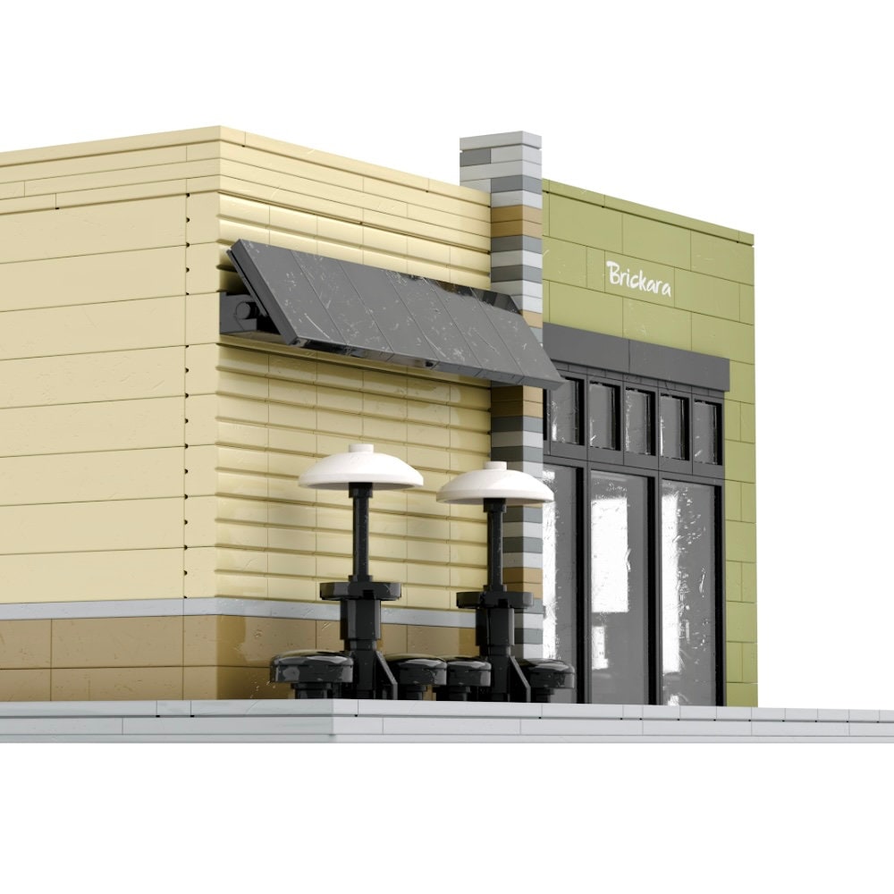 Cafe Restaurant Building Blocks Bricks Instructions PDF File Download ...