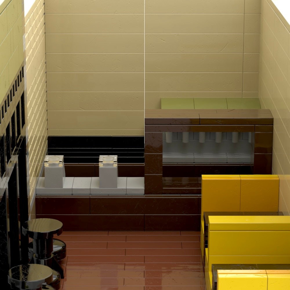 Cafe Restaurant Building Blocks Bricks Instructions PDF File Download ...