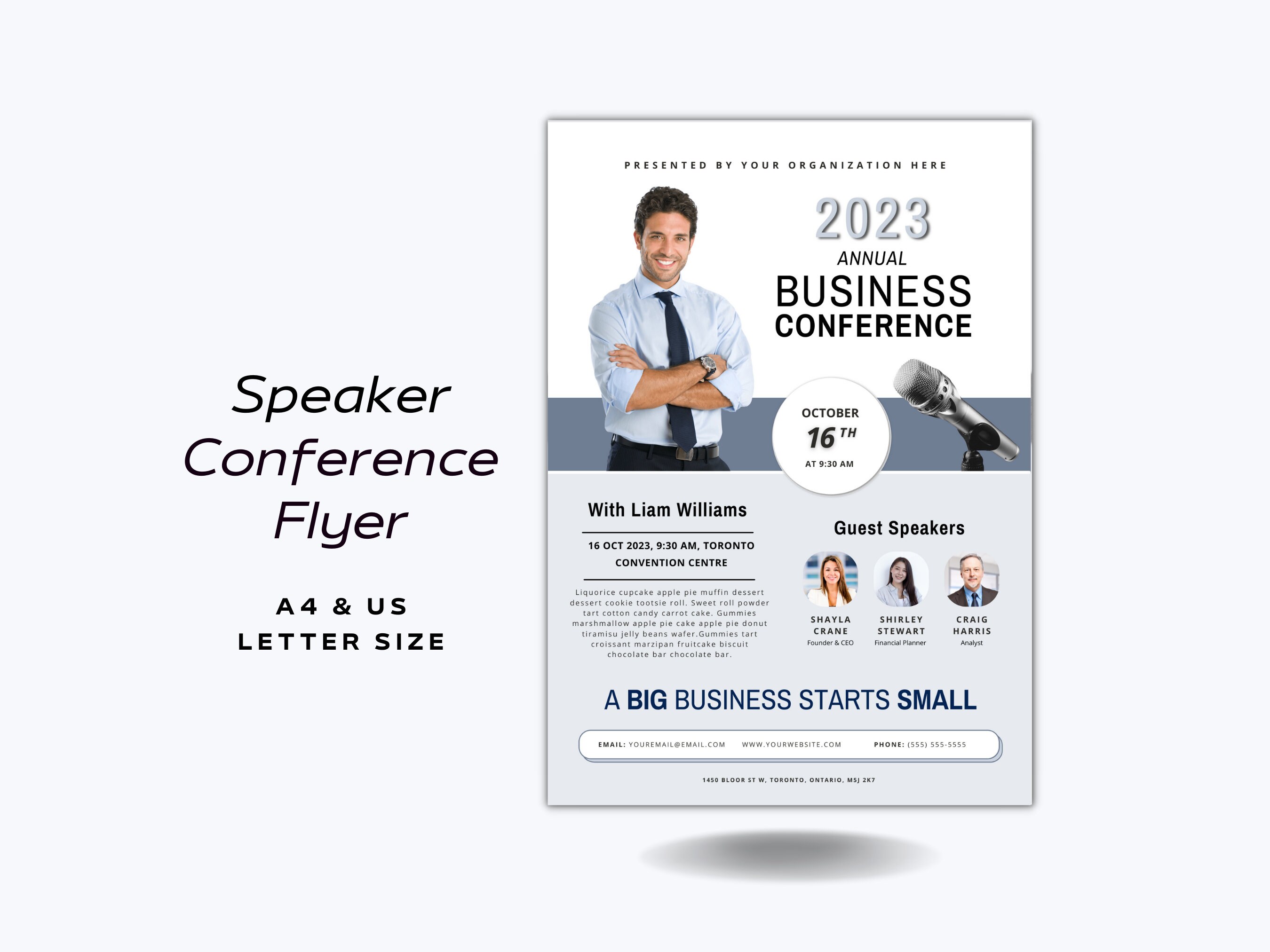 Ultimate Speaker Canva Template Bundle | Speaker Sheet | Speaker Media ...