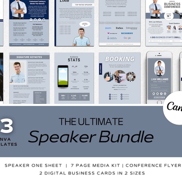 Speaker Business Cards - Etsy