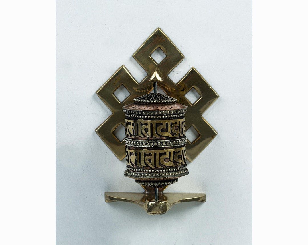Traditional Buddhist Prayer Wheel | Buddhist Ritual Items | Religious ...