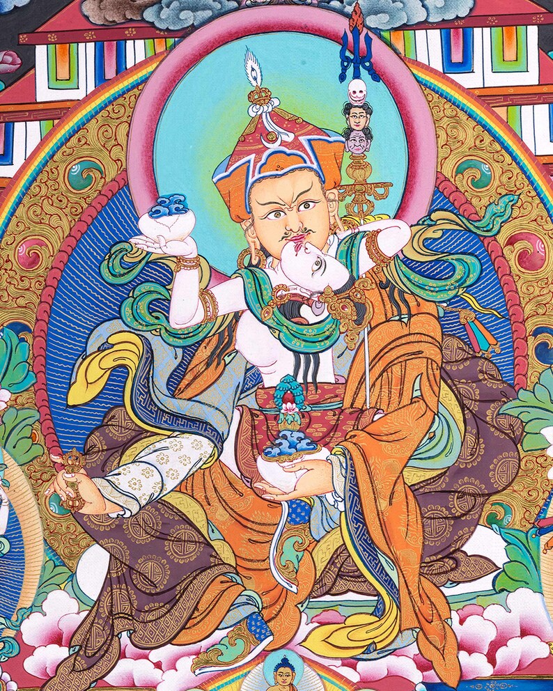 Nyingma Refuge Tree L Refuge Field buddhist Nyingma Lineage - Etsy