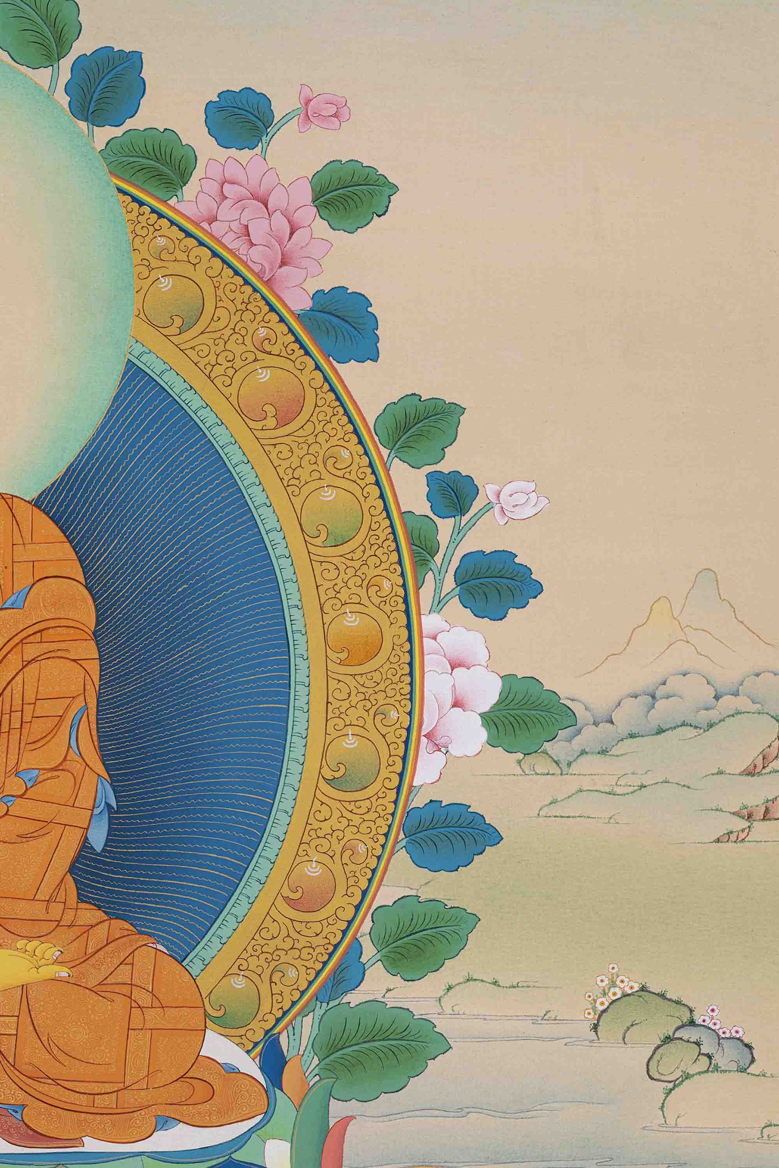 Buddha Shakyamuni With Two Disciples, Maudgalyayana & Sariputra in ...