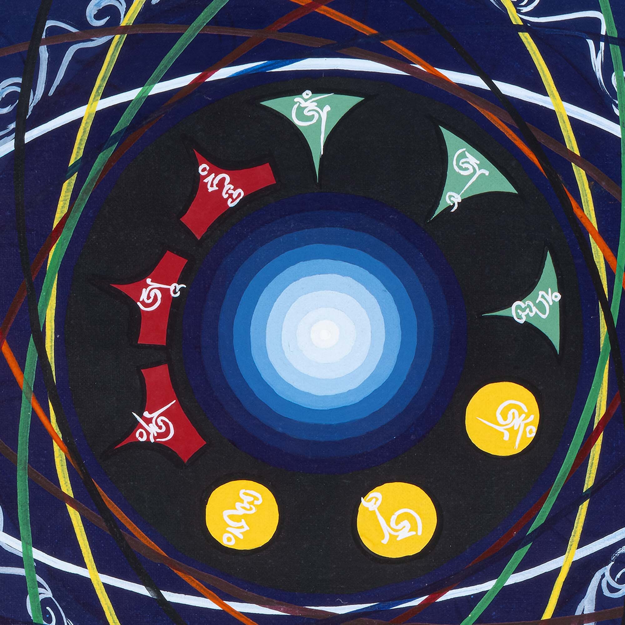 Cosmos Mandala Thangka Painting Art of Universe - Etsy