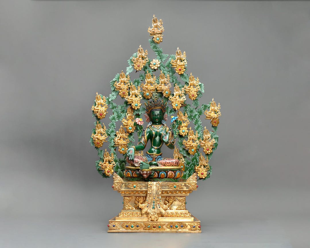 21 Tara Goddess Sculpture I Handcrafted I Exquisite Art for ...