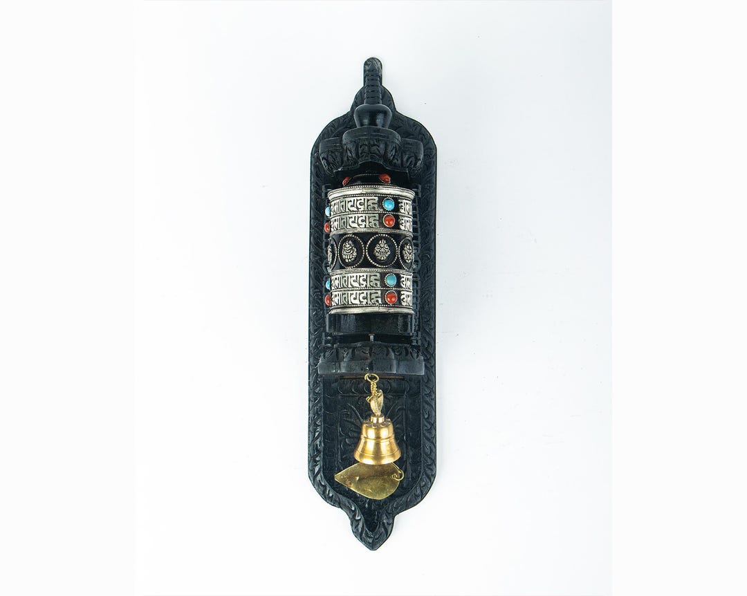 Traditional Buddhist Artistry of Handcrafted Mantra-wall Hanging Prayer ...