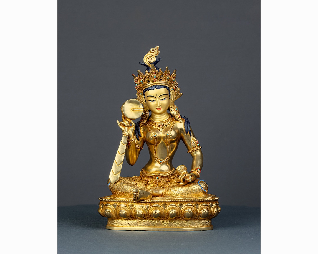 Sacred Machig Labdrön Statue I Handcrafted Tribute to the Great Tibetan ...