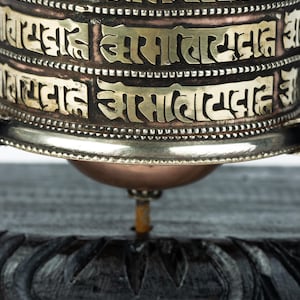 Traditional Buddhist Prayer Wheel | Handcrafted Buddhist Ritual Item ...