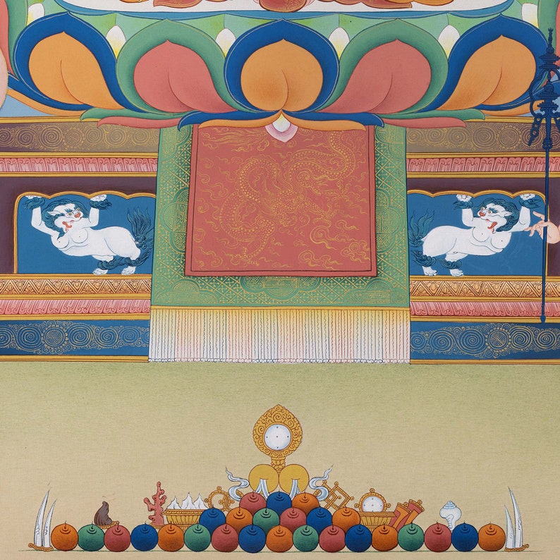 Buddha Shakyamuni With Two Disciples, Maudgalyayana & Sariputra in ...