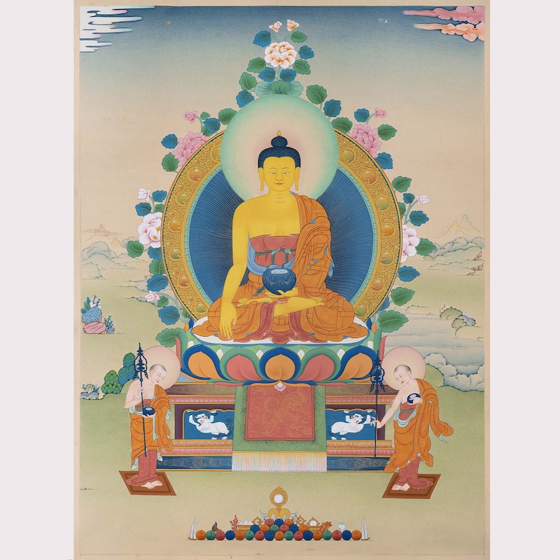 Buddha With Disciples - Etsy UK