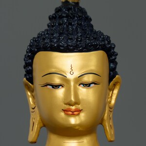 Triad Statue of Shakyamuni Buddha, Guru Rinpoche, and Chenrezig I Art ...