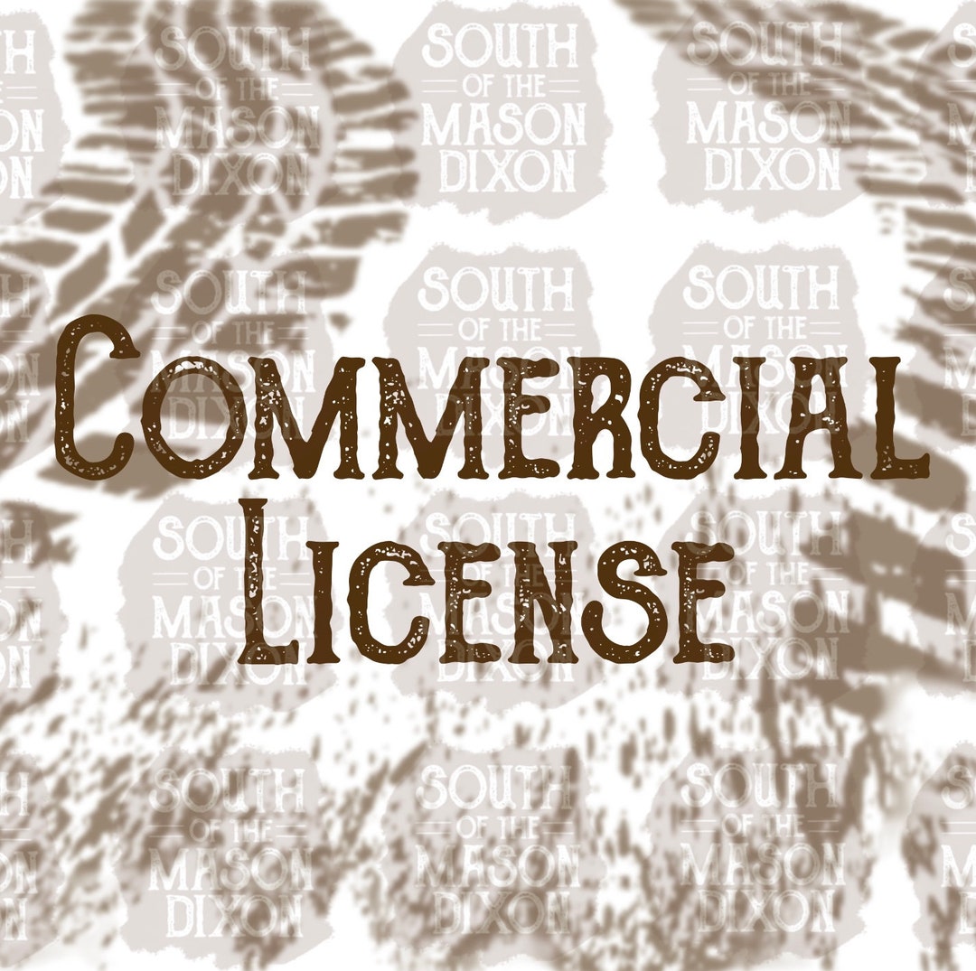 Commercial License (one Design) - Etsy
