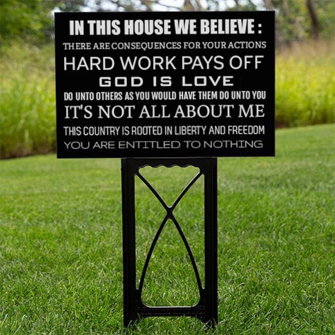 Yard Sign - Etsy