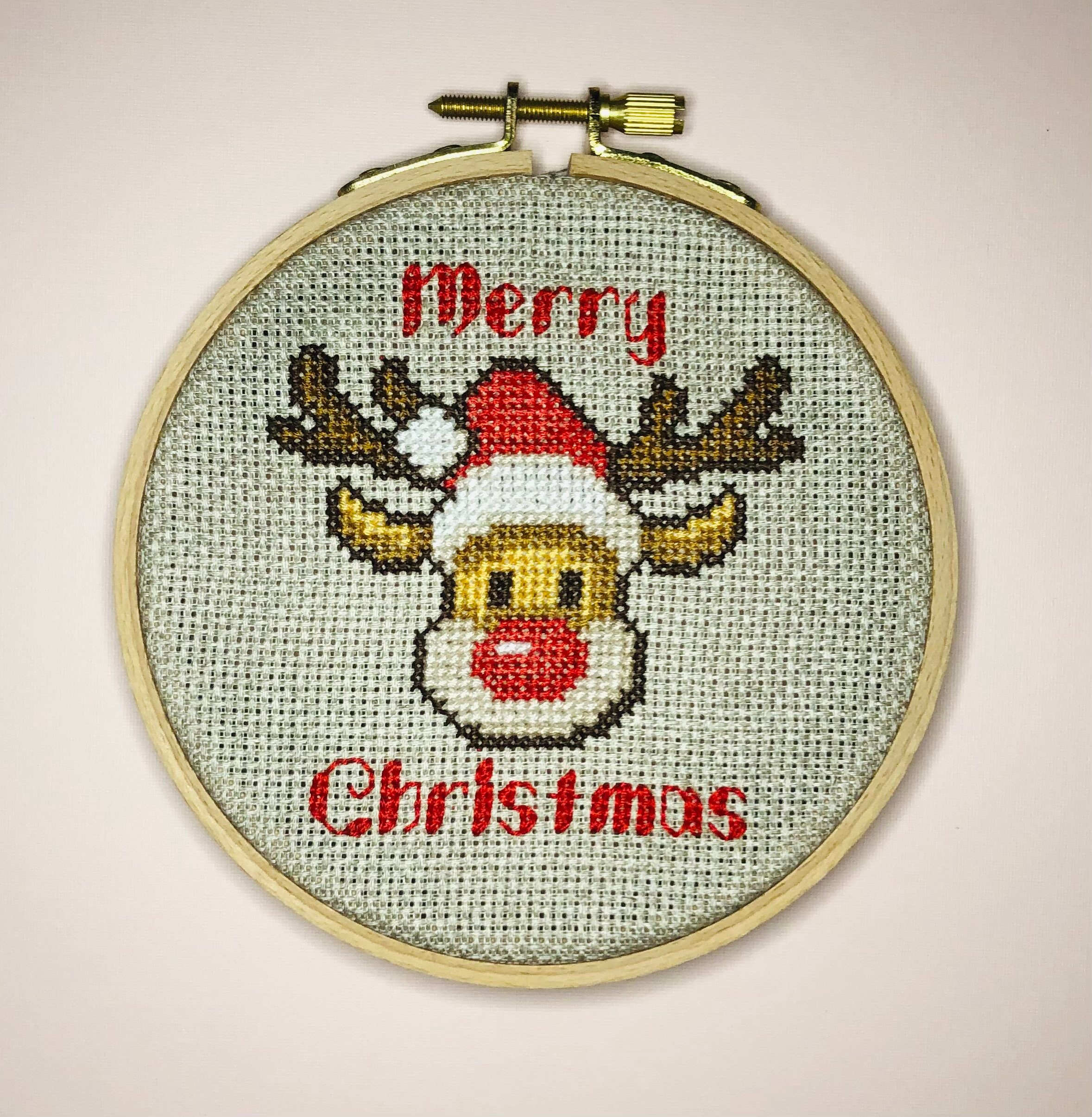 Rudolph Cross Stitch Pattern instant Download PDF - Etsy