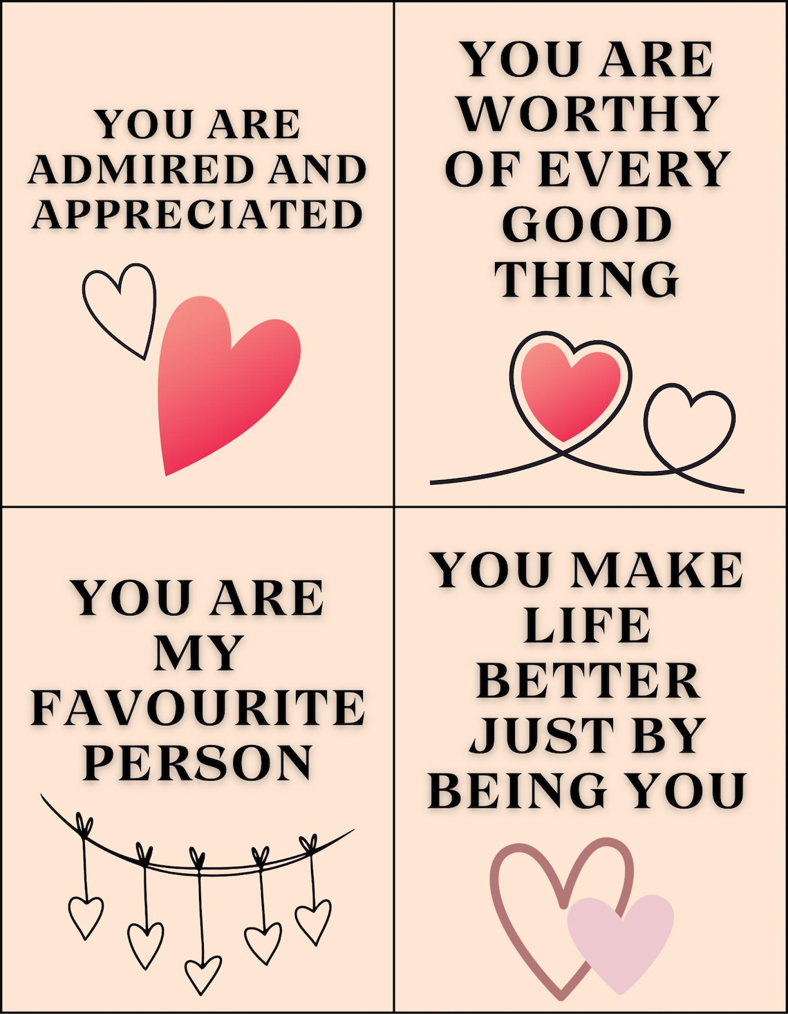 80 Lunchbox Notes for Husband, Printable Mini Love Notes for Him, Adult ...