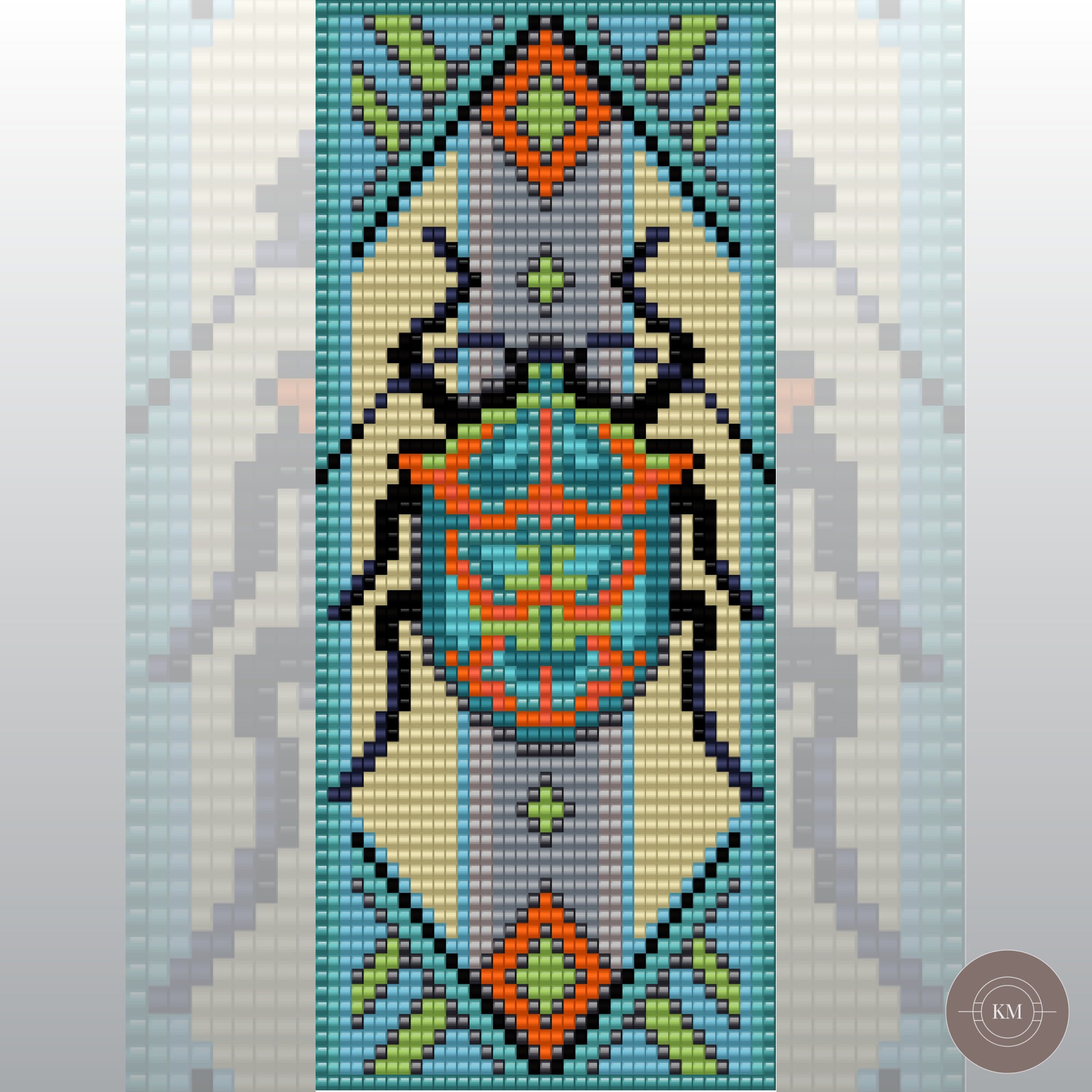 Set of 3 Bead Loom Bracelet PDF Pattern Instant Download - Etsy