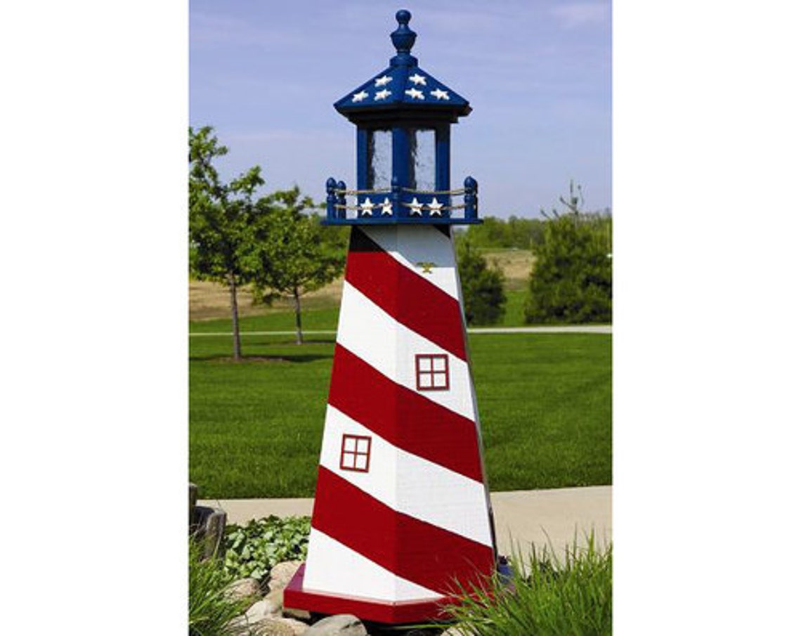 DIY Backyard Lighthouse - Complete Plans With Detailed Instructions ...