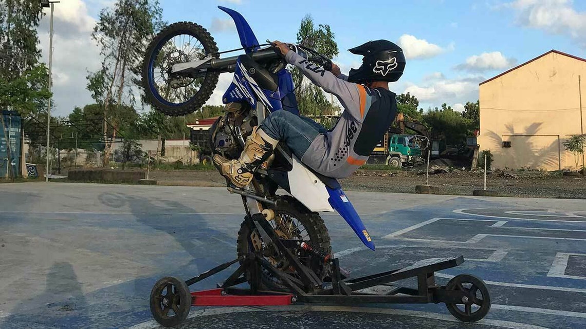 WHEELIE Machine for All Types of Bikes!!!- PDF PLANS!! Adjustable ...