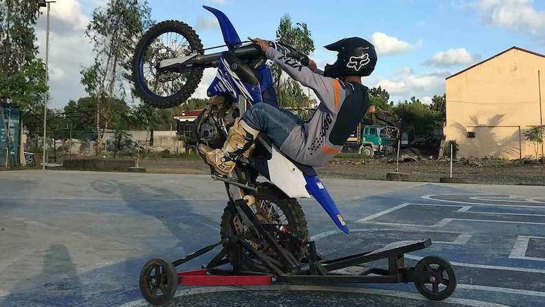 WHEELIE Machine for All Types of Bikes!!!- PDF PLANS!! Adjustable ...