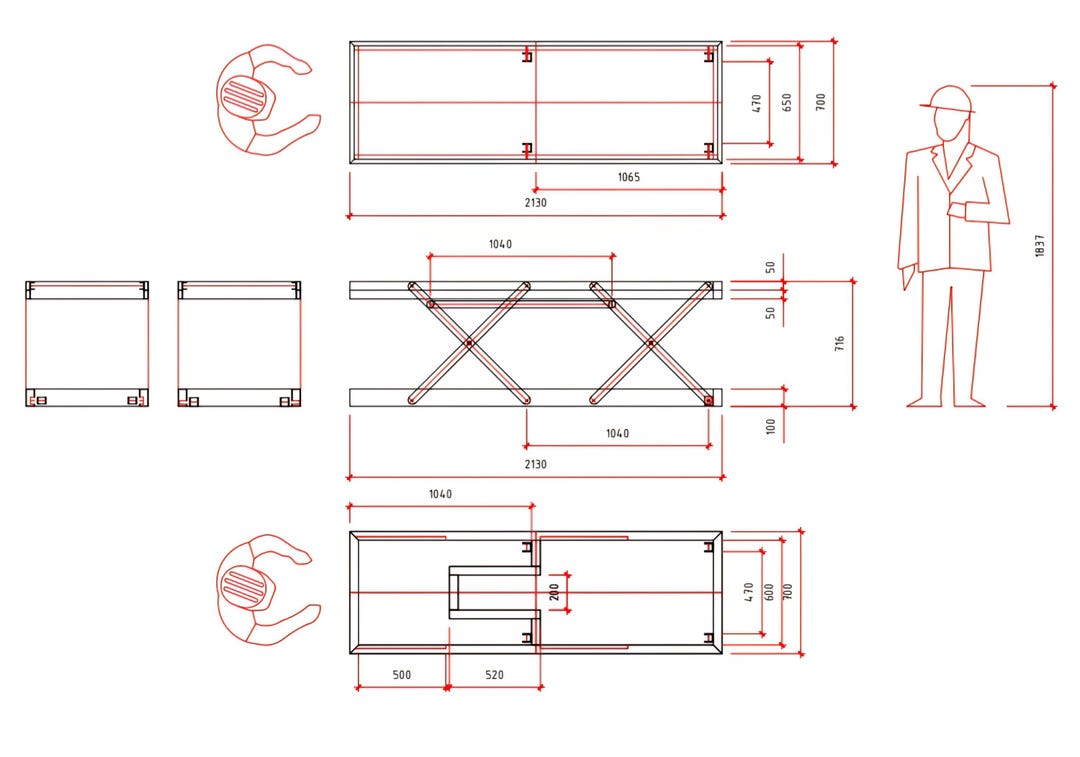 HYDRAULIC MOTORCYCLE Lift/jack Table Complete Plans!!!building Plans ...