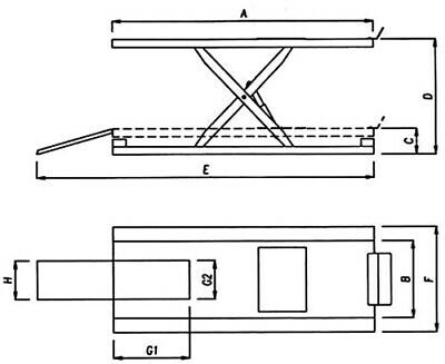 HYDRAULIC MOTORCYCLE Lift/jack Table Complete Plans!!!building Plans ...