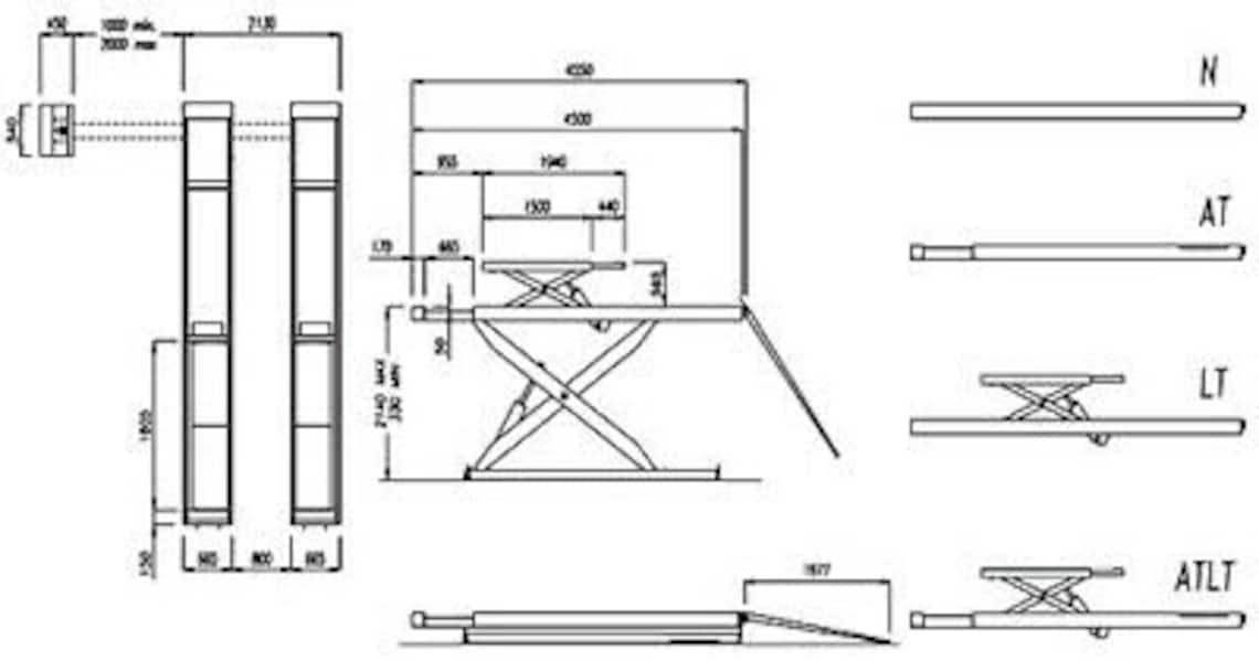 HYDRAULIC MOTORCYCLE Lift/jack Table Complete Plans!!!building Plans ...