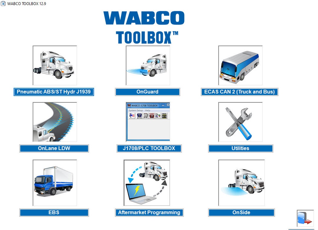 MERITOR WABCO TOOLBOX 12.9.1 Complete and Unlocked! Virtual Deliver on ...