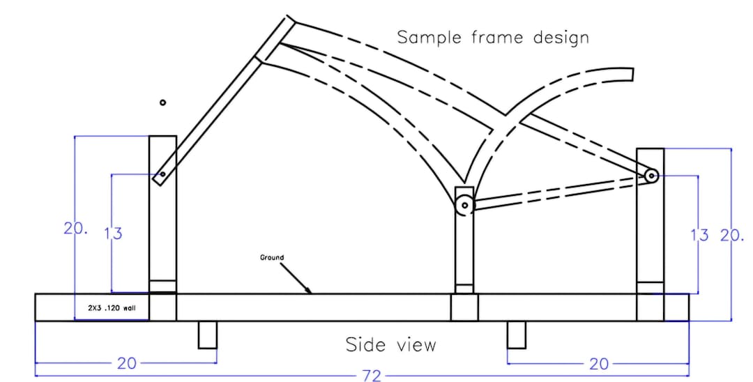 CUSTOM CHOPPER Frame Complete Detailed Jig PLANS With Full Instructions ...