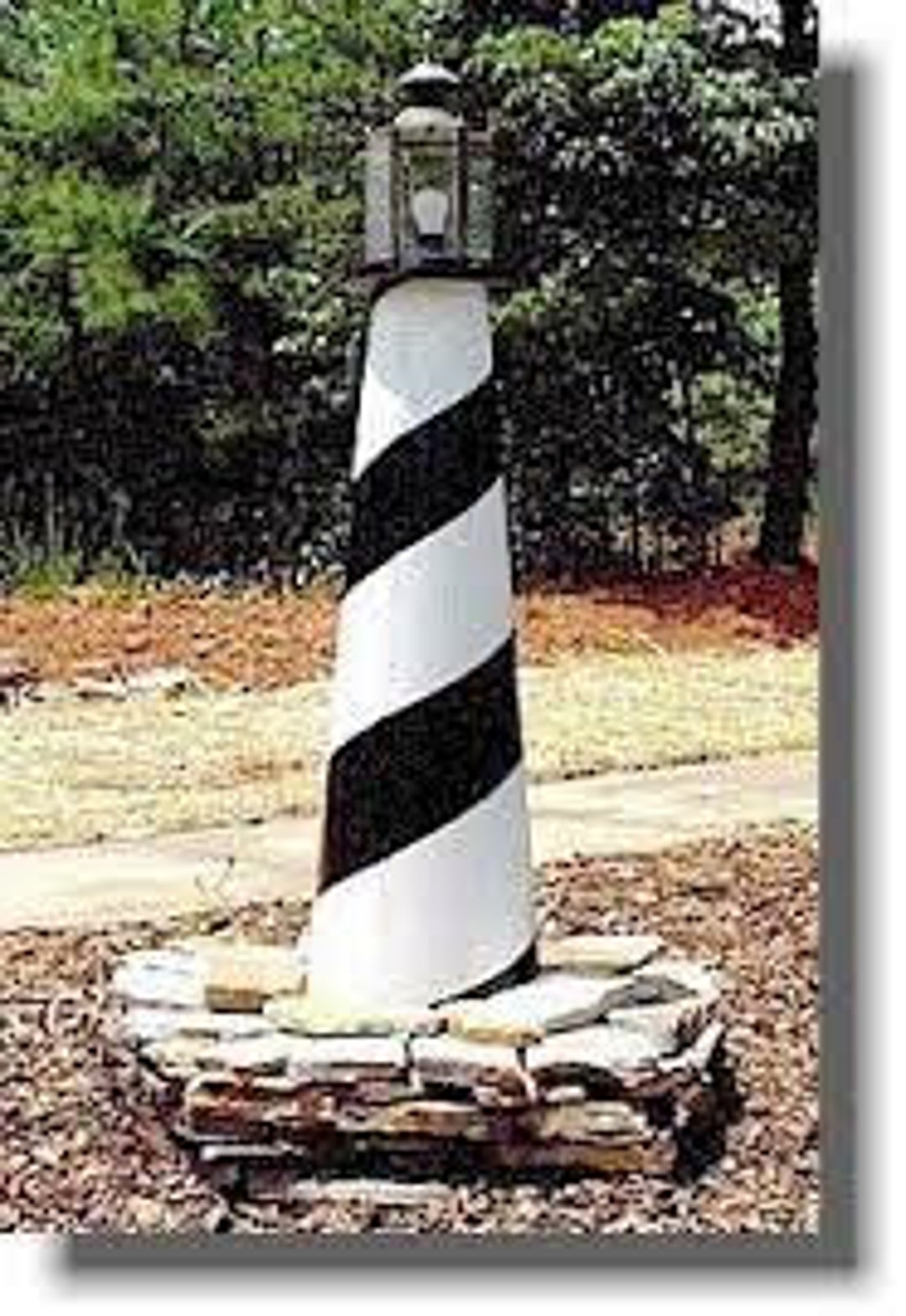 DIY Backyard Lighthouse Complete Plans With Detailed - Etsy