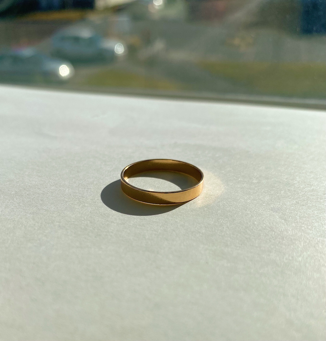 Gold Ring Romantic Old Money Ring Gold Halo Female Ring Size - Etsy