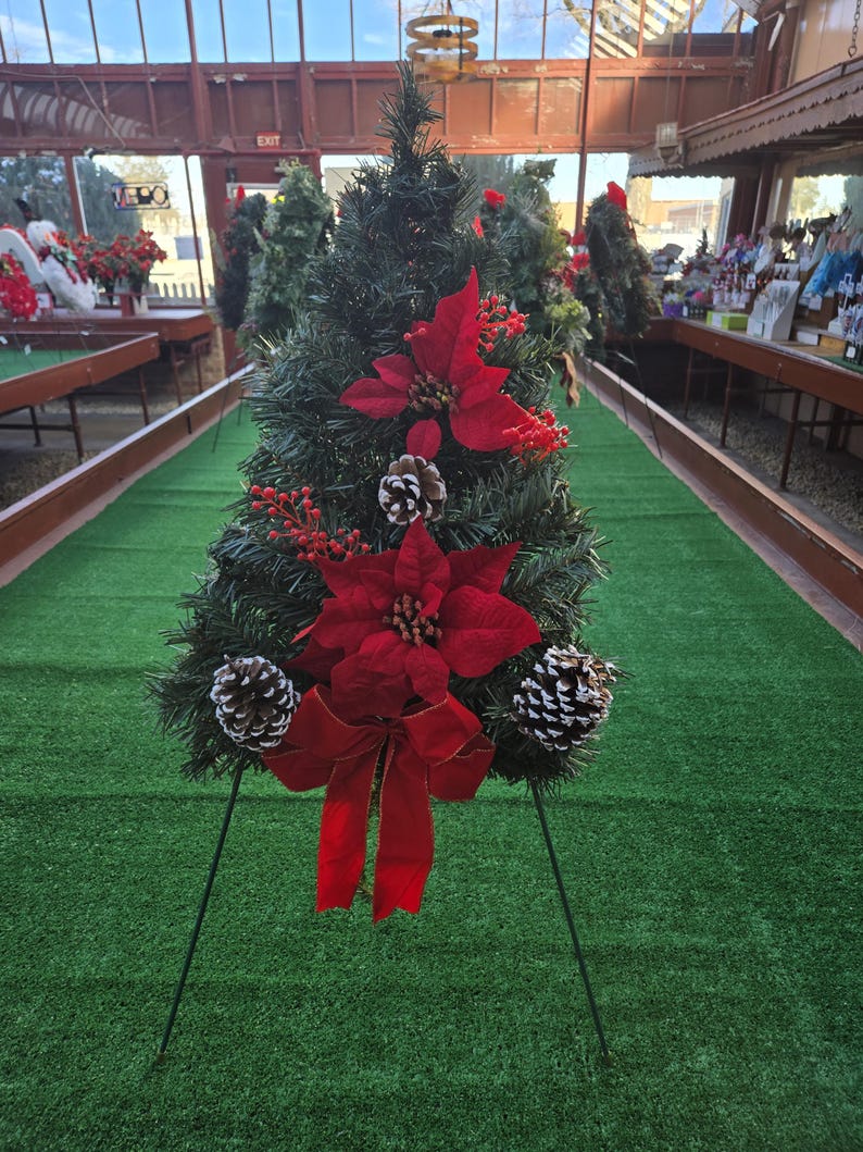 Christmas Tree Memorial Cemetery Decoration Merry Christmas Artificial ...