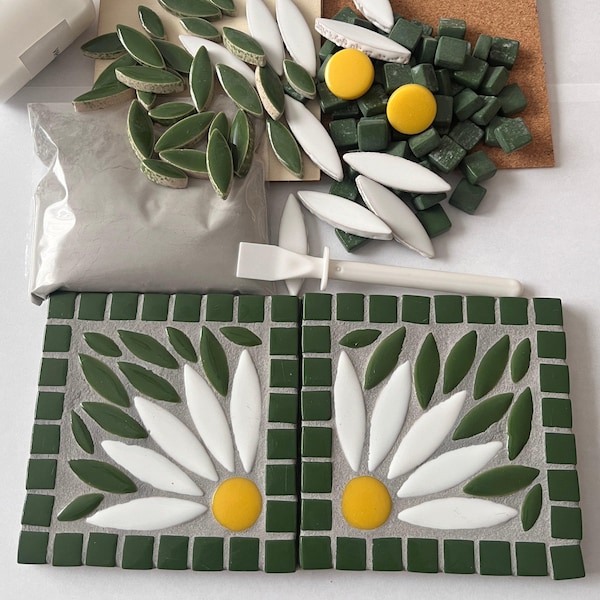 Mosaic Tile Kit - Etsy
