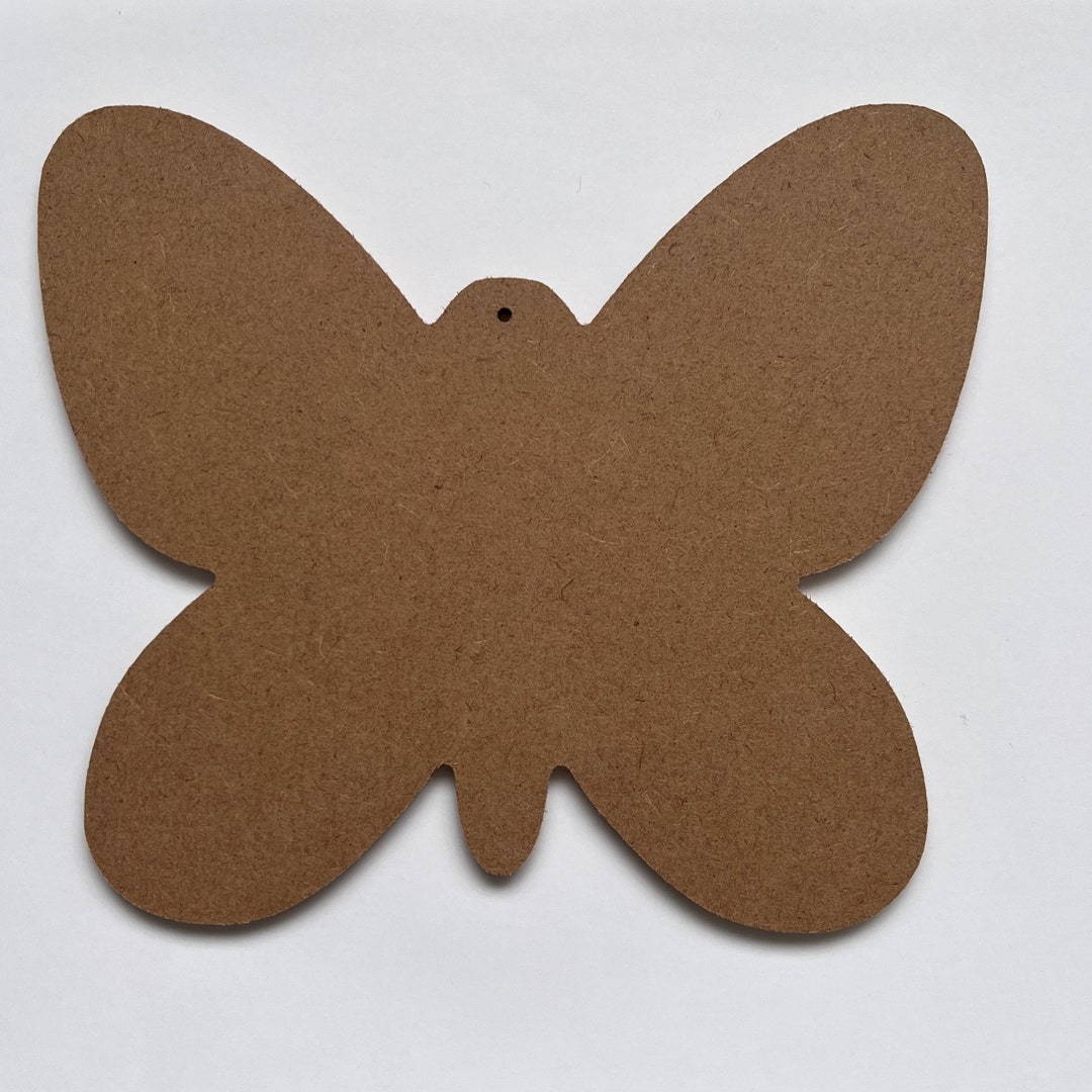 Butterfly Shape - Laser Cut Unfinished Wood Cutout Shapes | Supplies ...