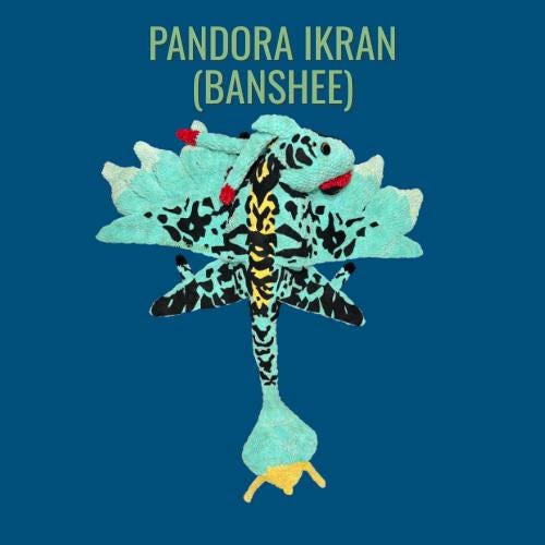 Avatar Pandora Ikran (banshee) Crochet Pattern - Etsy
