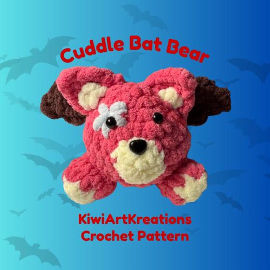 Cuddle Bat Bear Crochet Pattern - Etsy