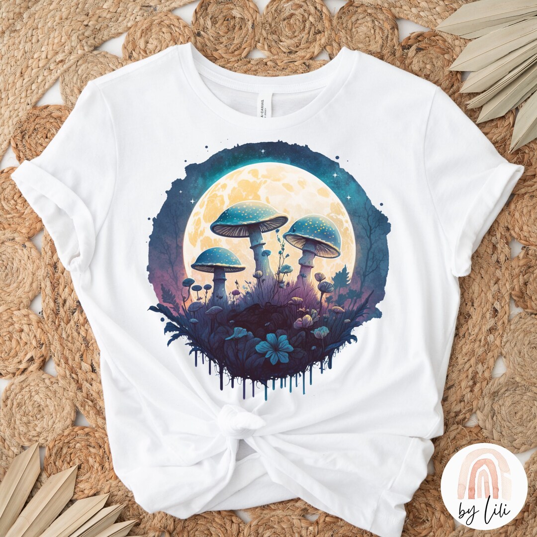 Mushroom Sublimation Design Magic Mushroom Clipart Magic - Etsy