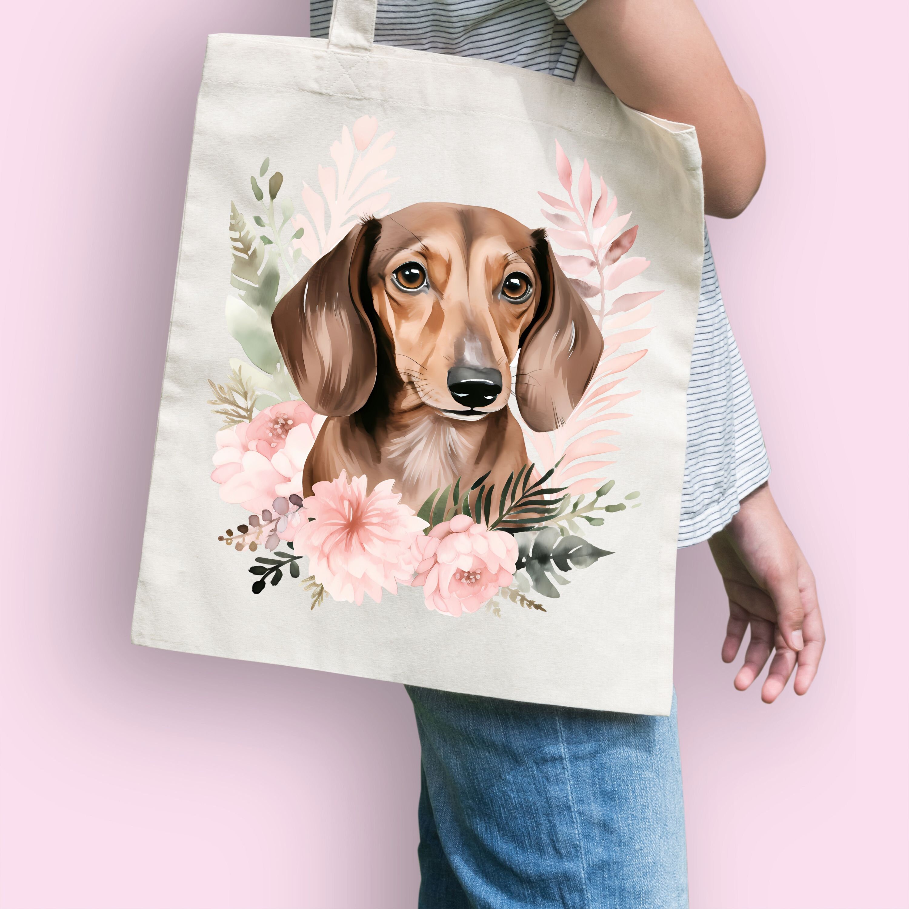 Dachshund PNG, Dog Sublimation Design for T-shirt, Dog PNG, Cute Dog ...