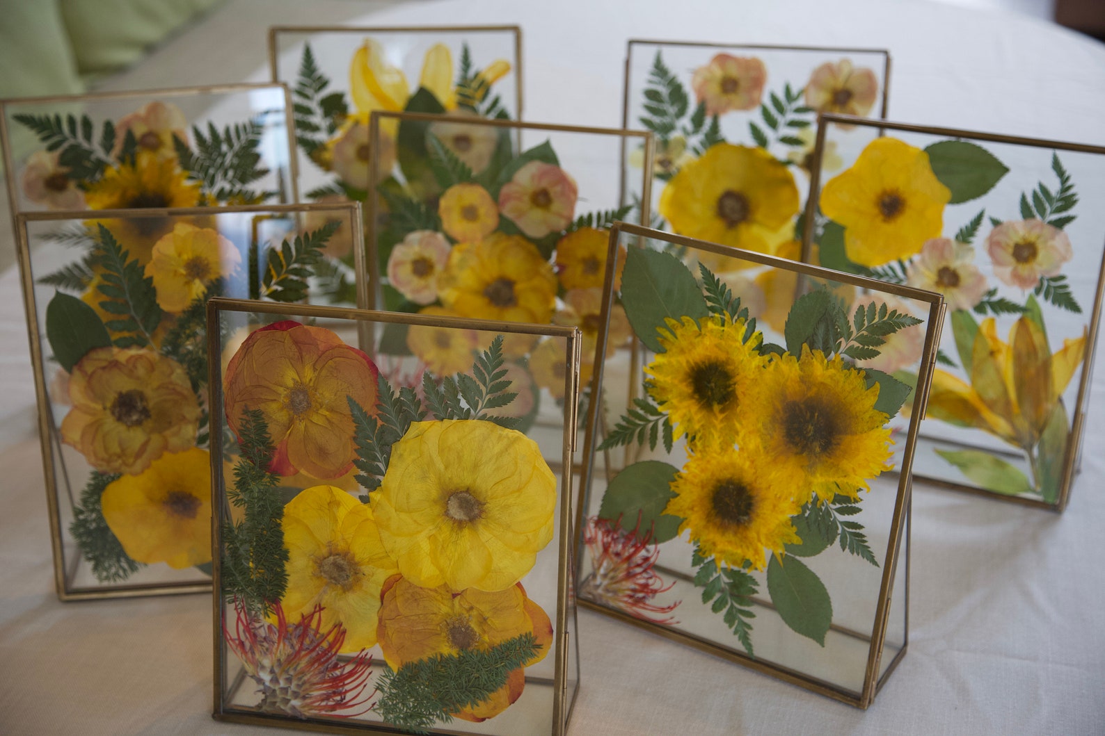 Custom Pressed Flower Frame Wedding Flowers or Other Event - Etsy