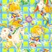 Rainbow Ride Girl Plaid (no AI) Seamless Pattern 15" X 15" 300 DPI ...
